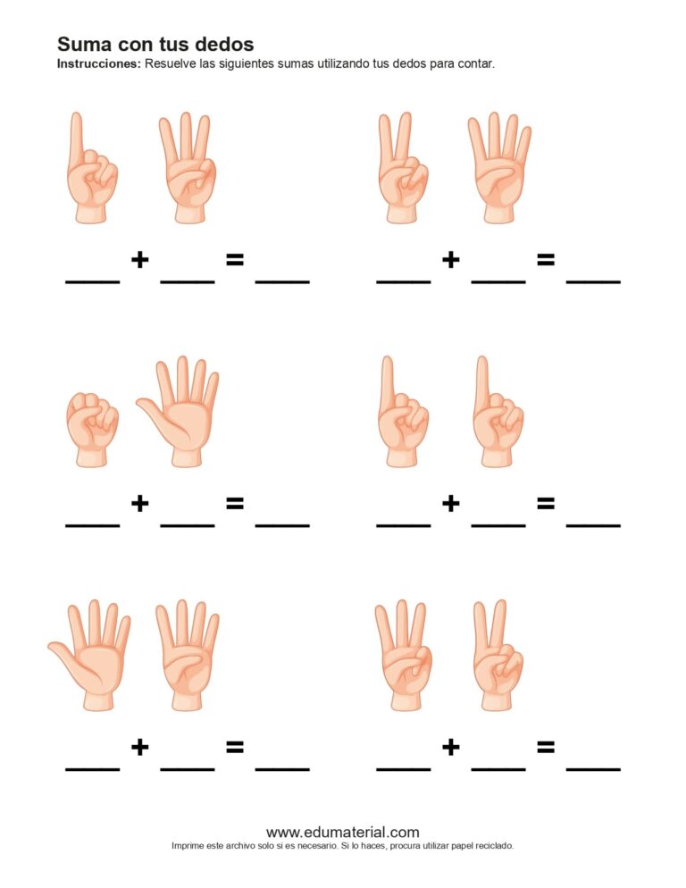 Contando De 5 en 5 (Set 1) - EduMaterial