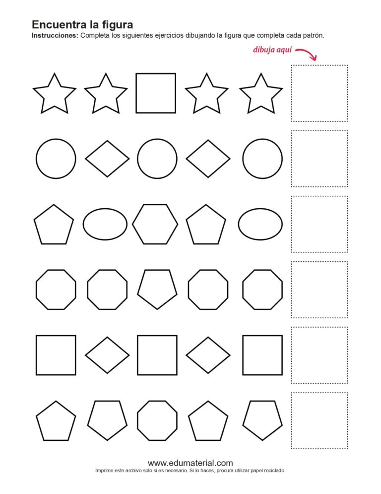 Traza Las Figuras (Set 1) - EduMaterial